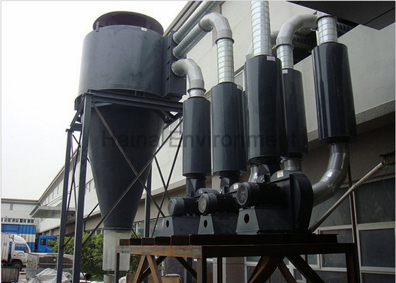 Flue Gas Treatment Industrial Dust Collector With 85-90% Dust Removal Effiency
