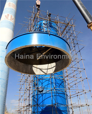 Gas Treatment Wet Scrubber System , Air Filter Dust Collector Coal Fired Boiler 