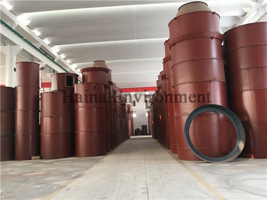 Gas Treatment Wet Scrubber System , Air Filter Dust Collector Coal Fired Boiler 