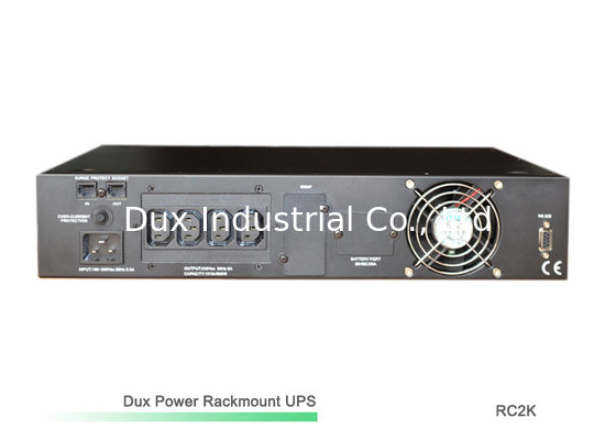 Dux Rackmount 2KVA high frequency online UPS RT2K RC2K TR2000
