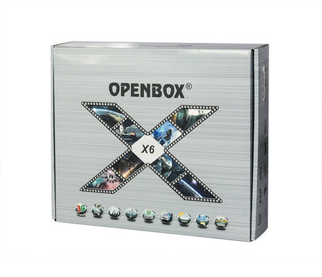 Set-top box de Openbox X6 DVB S2 HD con USB DLNA/2/el LAN/YPbPr/Google Maps