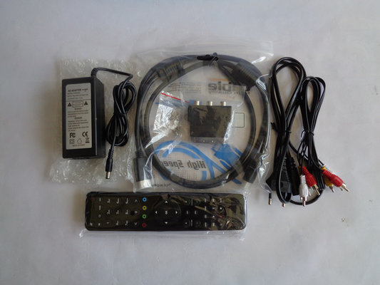Núblese OS Enigma2 Scart de Linux del receptor de Ibox 4 S2 DVB HD/la imagen de Openpli Blackhole