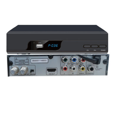 Receptor terrestre del receptor TV de HD Colombia DVB-T2 Digitaces con CH3/el CH4/el sistema Dolby/HDMI/YPbPr