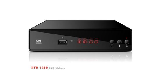 Receptor terrestre del receptor TV de HD Colombia DVB-T2 Digitaces con CH3/el CH4/el sistema Dolby/HDMI/YPbPr