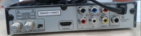 Receptor terrestre del receptor TV de HD Colombia DVB-T2 Digitaces con CH3/el CH4/el sistema Dolby/HDMI/YPbPr