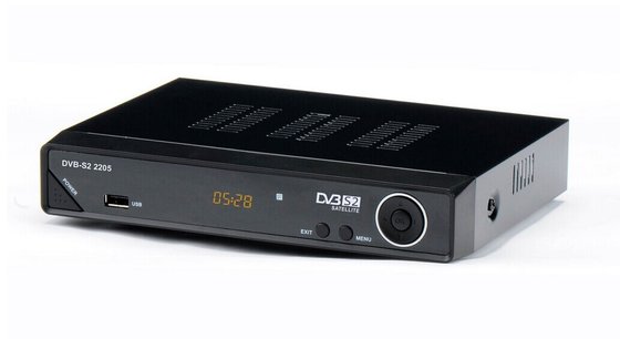 Set-top box de Digitaces del receptor de HD MPEG4 FTA DVB-T2 Digitaces TV con Scart/PVR/HDMI/YPbPr - negro