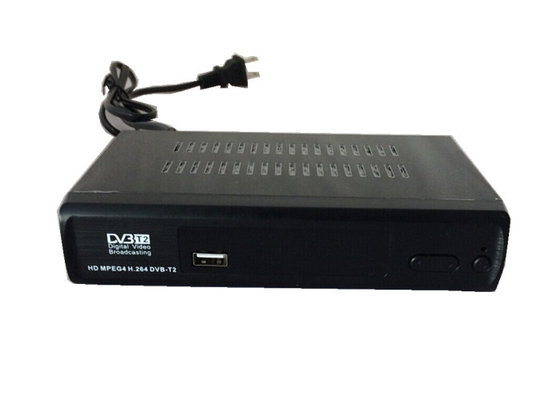 Alta caja terrestre del convertidor del receptor TV de Colombia DVB-T2 Digitaces de la definición con Mpeg4/EPG/PVR/YPbPr
