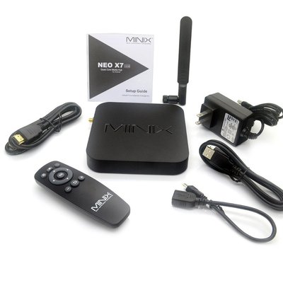Flash quad-core Cortex-A9 1.6GHz 2GB/16GB RJ45 de la caja de RK 3188 Andriod 4.2.2 TV Minix x7 neo