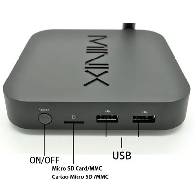 Caja androide NEA XBMC quad-core Media Player de MINIX X6 1GB+ 8GB Smart TV