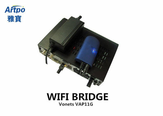 El puerto de los accesorios VAP 11G RJ45 del puente DVB de Vonets WIFI para el decodificador por satélite parte