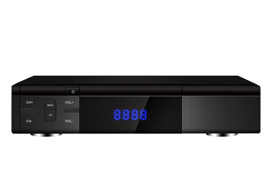 1080P alto receptor terrestre de la definición DVB-T2 Digitaces con AVC H.264, USB, SCART