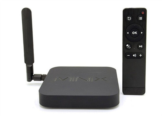 Caja quad-core MINIX X8-H del árabe IPTV más el receptor elegante 4K 2G/16G de alta resolución de la TV