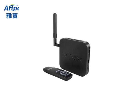 Procesador androide quad-core del BRAZO Cortex-A9 de Kitkat 4.2.2 de la caja elegante negra de Media Player IPTV