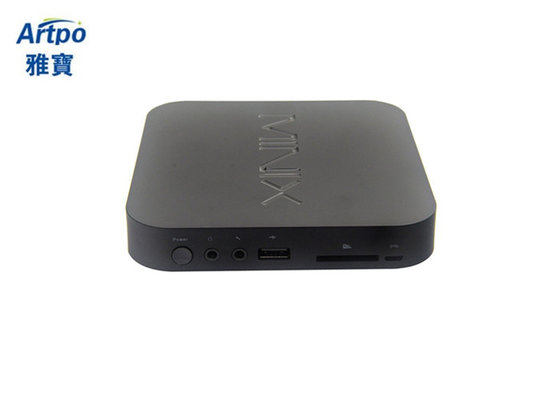 Procesador androide quad-core del BRAZO Cortex-A9 de Kitkat 4.2.2 de la caja elegante negra de Media Player IPTV