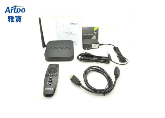 Set-top box quad-core XBMC Media Player MINIX X6 NEO Amlogic S805 del androide 4.4.2 HD IPTV