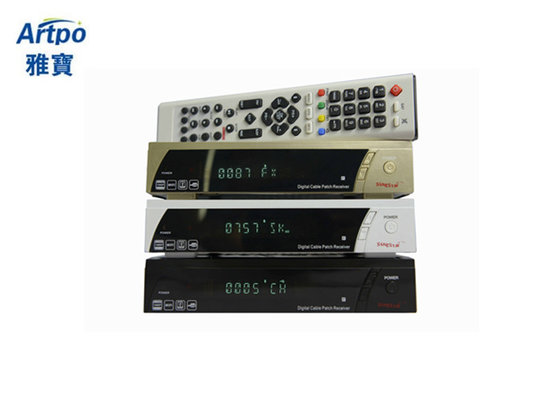 BPL del reloj del receptor SINGSTAR TV+ del cable de Singapur DVB-C Digitaces, Horseing, grillo
