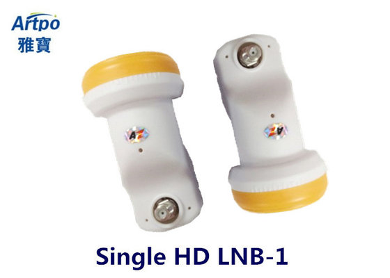 HD DVB Accessories  KU Band Single  LNB  for One Female Output FTV Satellite Receivers