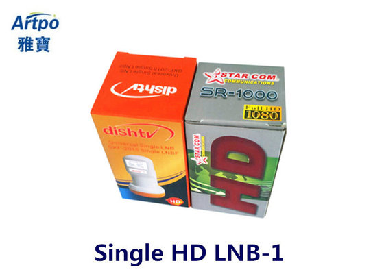 HD DVB Accessories  KU Band Single  LNB  for One Female Output FTV Satellite Receivers