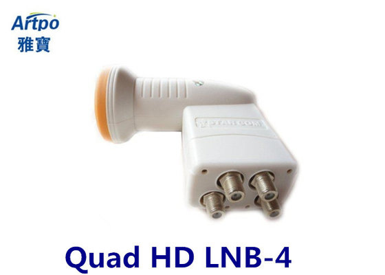 Alta banda 4 del patio LNB-4 Ku de los accesorios de la definición DVB hecha salir para el receptor del FTA HD