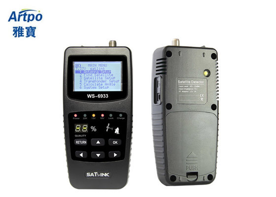 Definición Satlink WS-6933 Digitaces del metro por satélite portátil del buscador de DVB-S/de S2 alta
