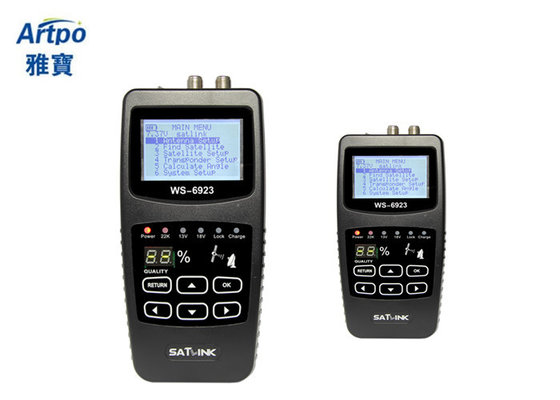 Original Satlink WS-6923 FTA C & KU Band DVB-S Digital TV Satellite Finder Meter