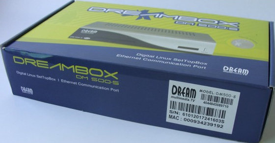 Ranura de CA del decodificador de Enigma 2 HD del receptor de satélite de Dreambox 500S DVB S del set-top box de Linux