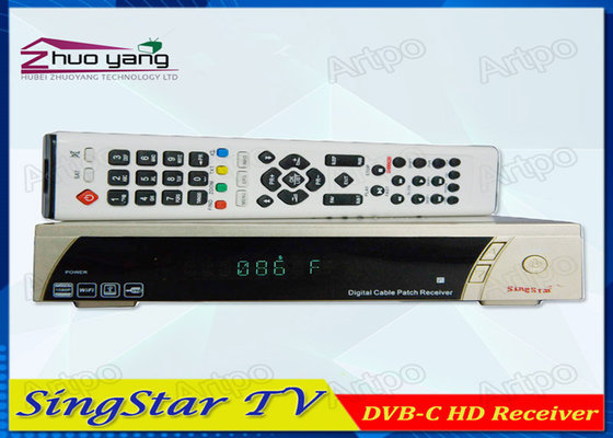 Caja blanca/del negro con todo el MIO, EPL, canales de Singapur del cable DVB HD del receptor de Starhub TV