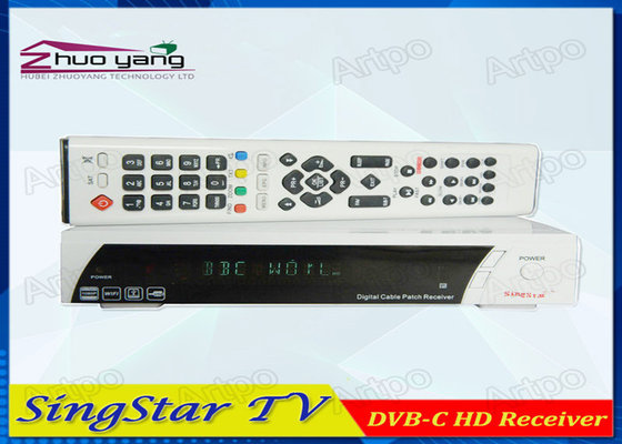 Caja blanca/del negro con todo el MIO, EPL, canales de Singapur del cable DVB HD del receptor de Starhub TV