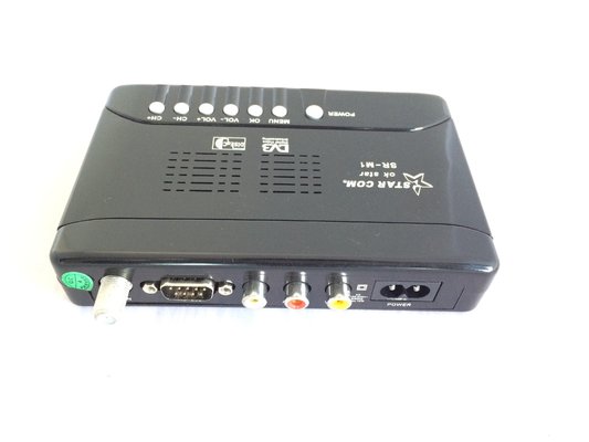 MINI receptor de satélite Ali3329 STARCOM SR-M1 MPEG2 STB del FTA Digital DVB-S para África