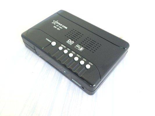 MINI receptor de satélite Ali3329 STARCOM SR-M1 MPEG2 STB del FTA Digital DVB-S para África