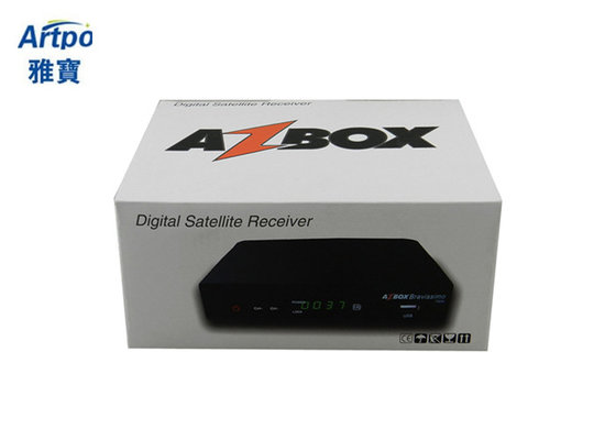 Dos receptor Nagra de los sintonizadores DVB HD 3 receptores de satélite de Azbox BravissimoTwin del receptor