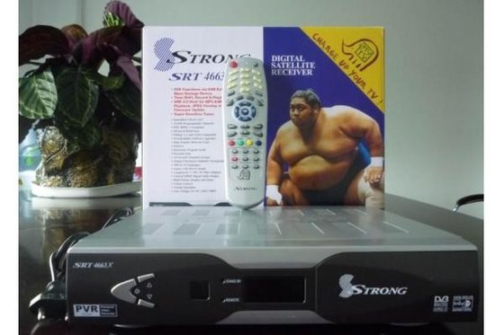Caja fuerte del receptor de satélite 4663X ALI3329 TV del FTA DVB-S con la caja metálica de los 260MM