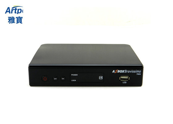 Azbox Bravissimo Nagra3 IKS y receptor de satélite HD lleno 1080p de SKS DVB Digitaces