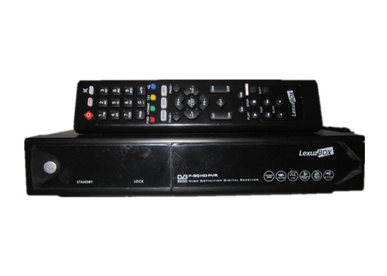 Receptor del cable de Lexuzbox F90 Paraguai DVB-C Digitaces/set-top box de la televisión por cable de Azamerica F90 PVR para el Brasil