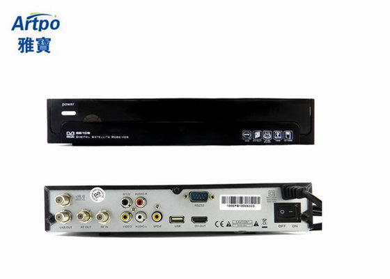 Receptor de satélite casero S810B con el remiendo, Biss, CA + RF, exhibición de la TV HDMI DVB-S de VFD
