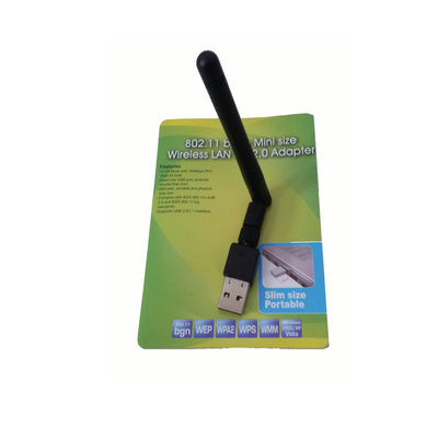 150Mbps USB WIFI 2.4GHZ 802.11n Wifi/adaptador de red inalámbrica de la red inalámbrica (WLAN) para DVB STB SKYBOX