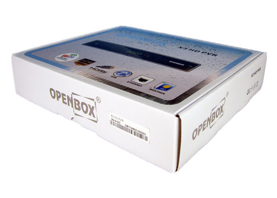 Base dual 1080P PVR del set-top box del receptor de satélite OPENBOX X3 HD FTA TV de DVB S2 Digitaces