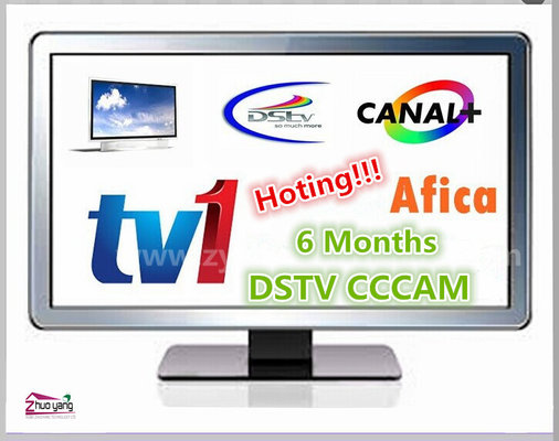 El alto servidor CCCAM Newcam del receptor de satélite TV1 de la definición DVB-S explica África DSTV 36E