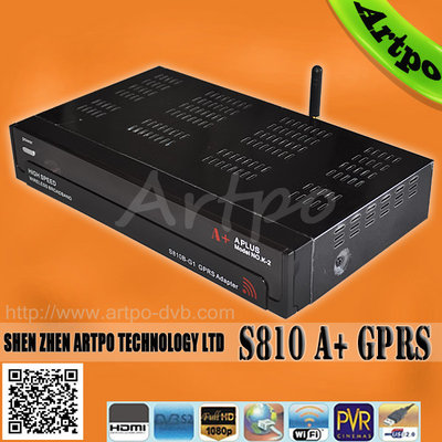 Alto reloj libre combinado DSTV Channles del receptor de satélite GPRS de la definición para África