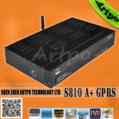 Alto reloj libre combinado DSTV Channles del receptor de satélite GPRS de la definición para África