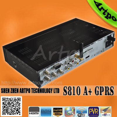 Alto reloj libre combinado DSTV Channles del receptor de satélite GPRS de la definición para África
