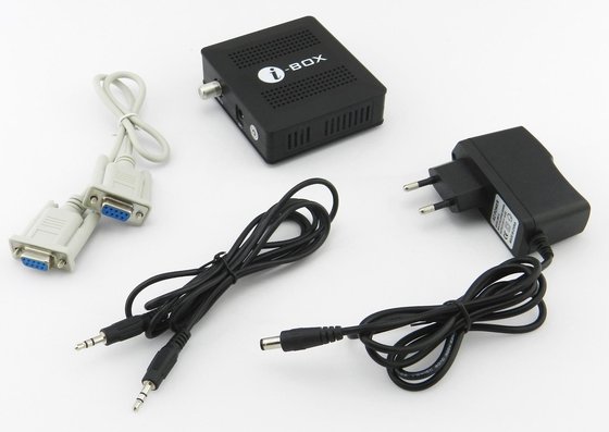Black Digital TV Decoder I-BOX IBOX Dongle Sharing Digital Satellite Receiver for South America