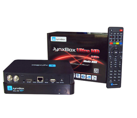Receptores de satélite del receptor de ATSC digital del sintonizador del gemelo de Jynxbox V5+ 8 QPSK con el IR/el LAN/JB200