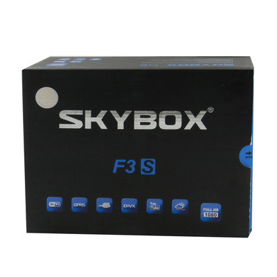 Ayuda completa GPRS LAN CA PVR CCCAM de la exhibición del decodificador HD Vfd de Skybox F3s FTA DVB S2