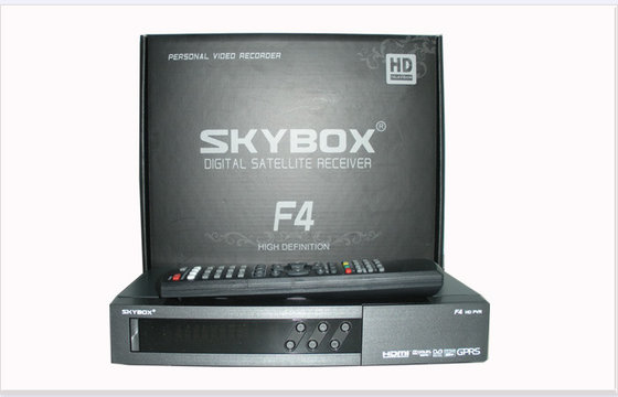 Receptor de satélite Skybox F4 GPRS WIFI incorporado/PVR/LAN del set-top box DVB S2 Digitaces de HD
