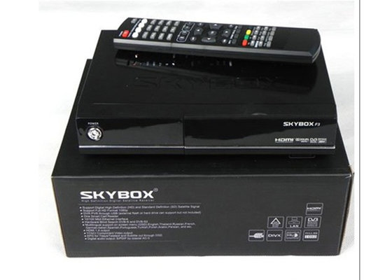 Receptores de Digitaces duales de la base del receptor de satélite del F3 de DVB-S2 Skybox F3s PVR HD lleno CCCAM Newcamd