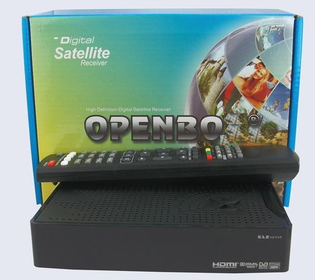 MINI HD Inetrnet que comparte la caja elegante Openbox S12 de Ethernet receptor/DVB-S2 de DVB HD TV