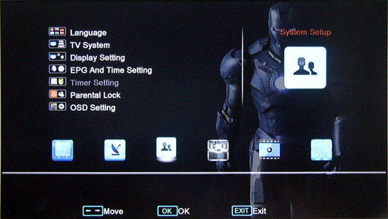 Openbox V8s Digital Tv Receiver w/ WebTv / Scart / MGCAM / Weather Forecast / 2 USB / Biss Key - Black