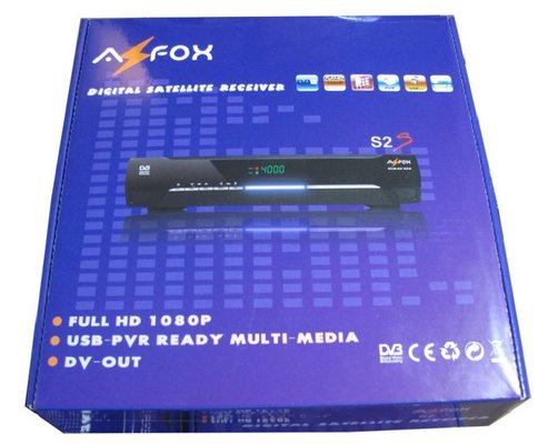 AZFOX S2S Digital TV Decoder Full HD Biss Satellite Receiver Support MPEG4 PVR WIFI CCCAM CAS IKS YOUPORN