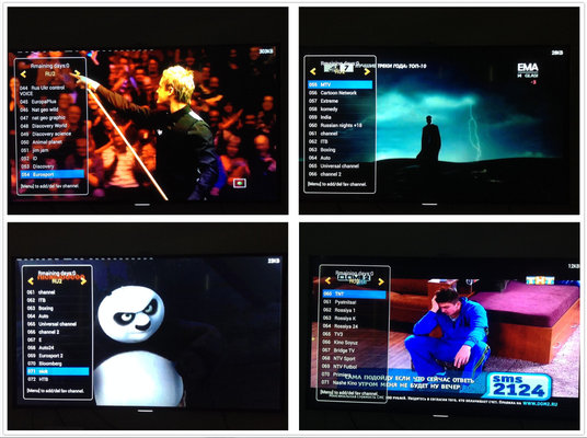 Los deportes vivos de Channles TV de HD IPTV de la caja de la ayuda androide elegante rusa 164 de Media Player APK embroman al adulto XBMC de la historieta